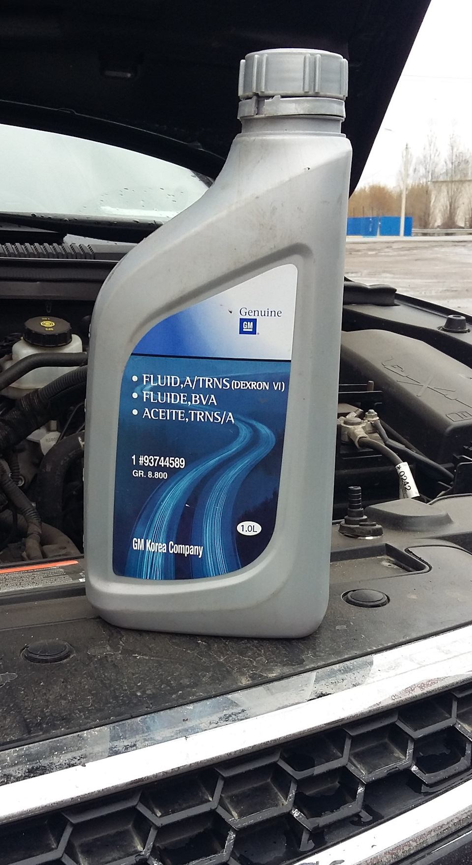 93744589 Масло трансмиссионное-DEXRON 6 (АКПП/ГУР) 1л. / Chevrolet ...