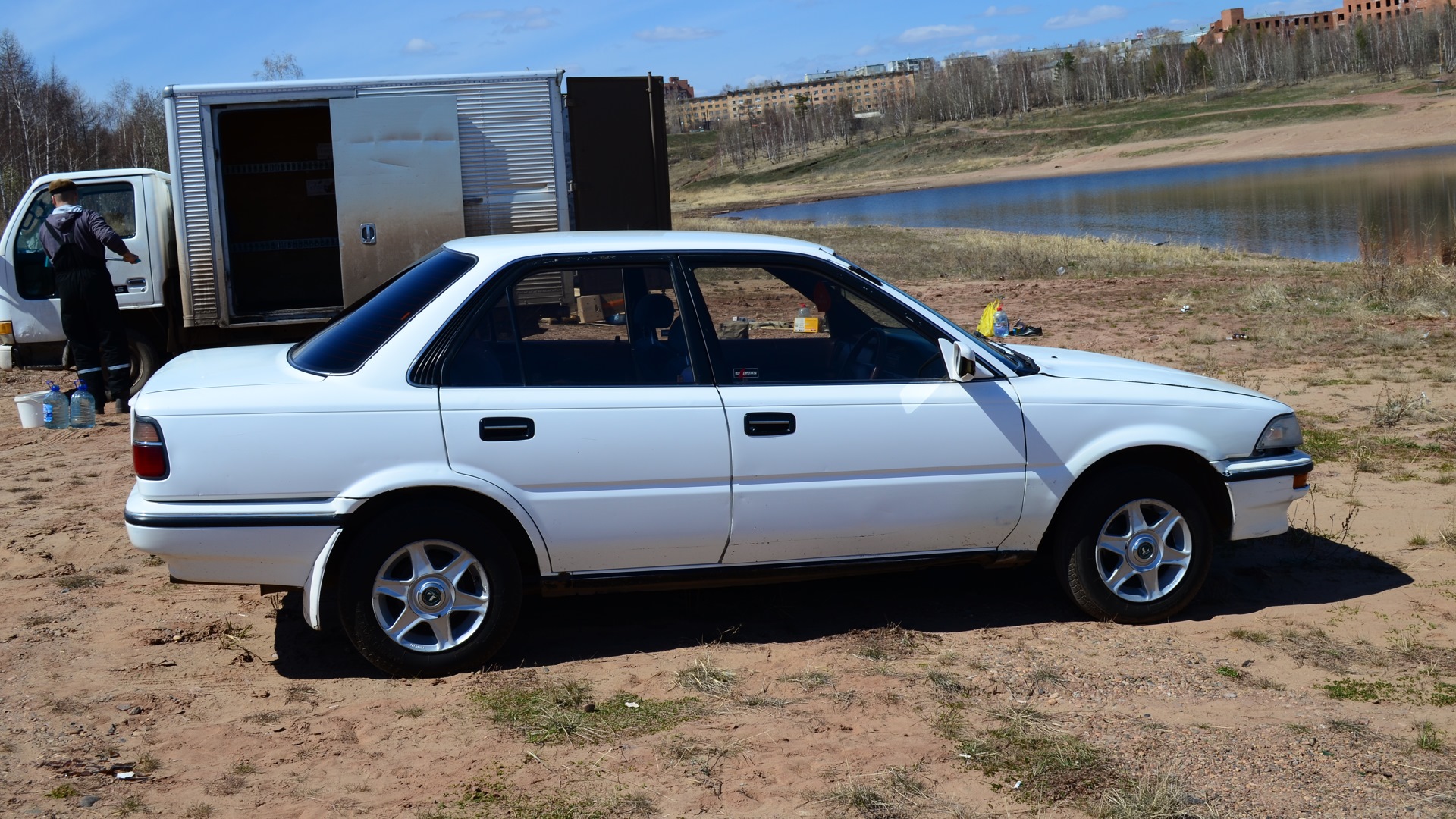 Toyota Corolla (90) 1.8 бензиновый 1987 | 5A-F 1.8 на DRIVE2