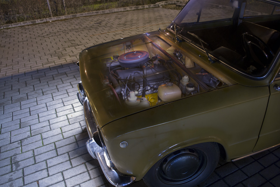 Engine lightpaint — Lada 2101, 1,6 л, 1979 года | фотография | DRIVE2
