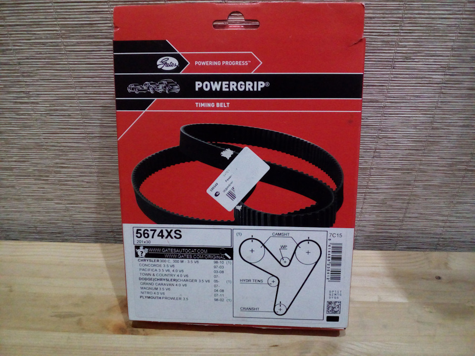 Замена ремня ГРМ и всего причитающегося… — Chrysler Pacifica (1G), 3,5 ...