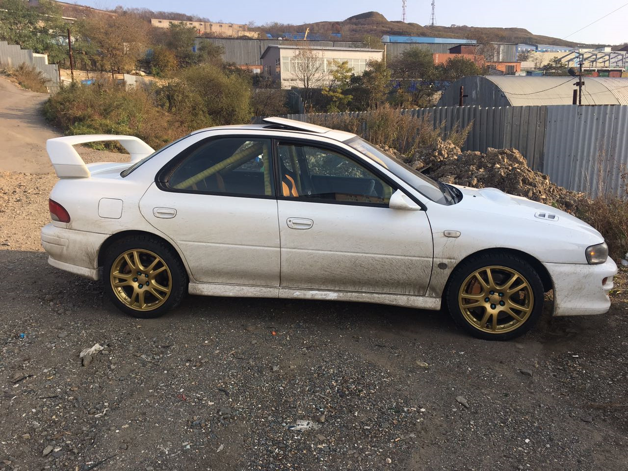 Купил литье на зиму=) — Subaru Impreza WRX STI (GC), 2 л, 1999 года ...