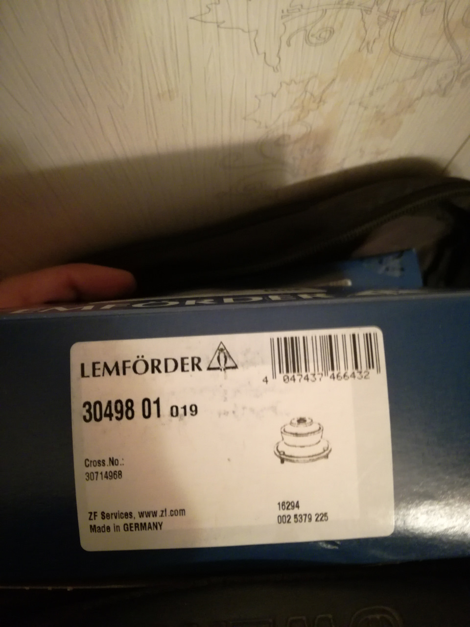 3049801 Опора стойки амортизатора LEMFORDER | Запчасти на DRIVE2