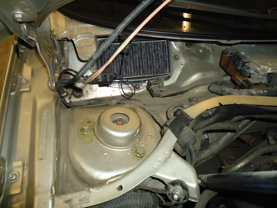 Дополнительный фильтр салона — Volkswagen Passat B6, 2 л, 2007 года ...