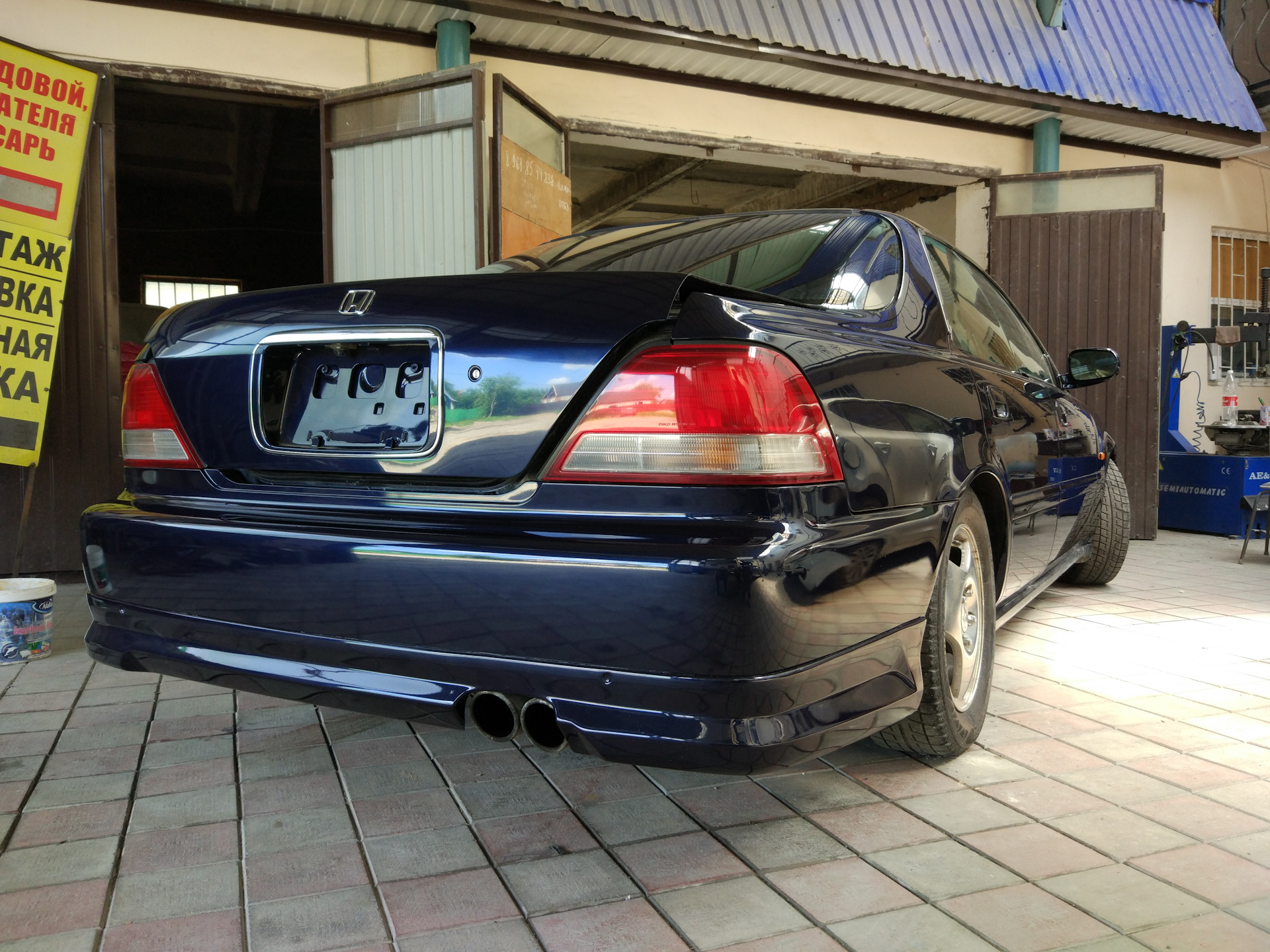 Вторая жизнь началась) — Honda Inspire (UA1, UA2, UA3), 2 л., 1996 года | кузовной ремонт | DRIVE2