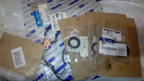 2244127000 Прокладка клапанной крышки двигателя KIA HYUNDAI | Запчасти ...