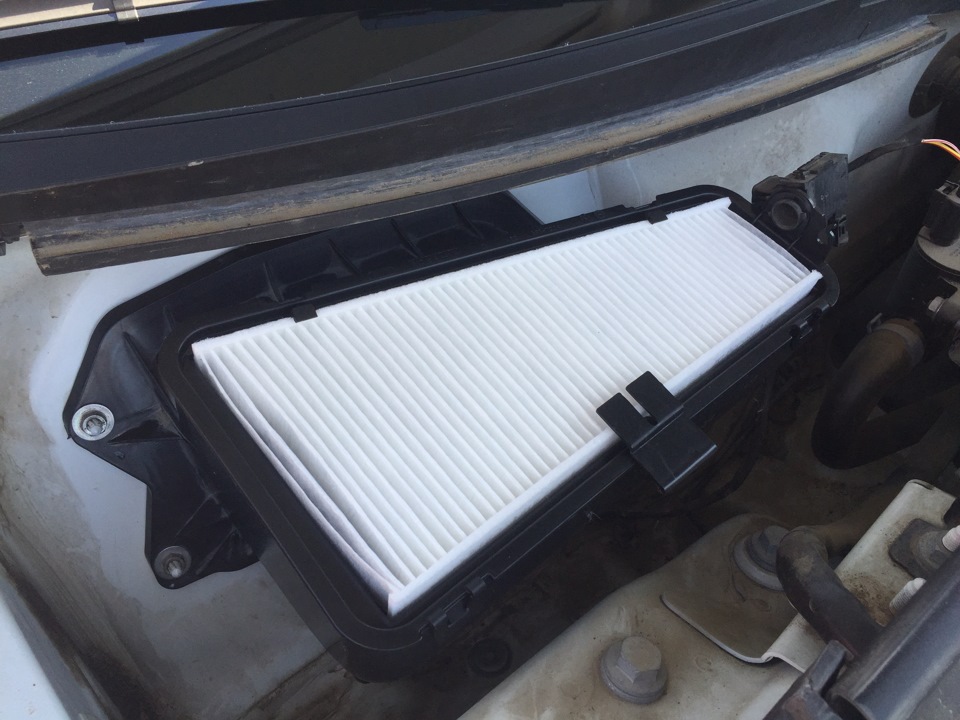 Установка дополнительного салонного фильтра. — Audi A5 Sportback (1G ...