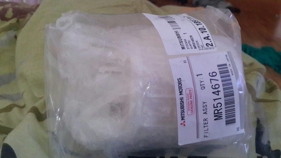 MR514676 ФИЛЬТР ТОПЛИВНЫЙ OEM Mitsubishi | Запчасти на DRIVE2