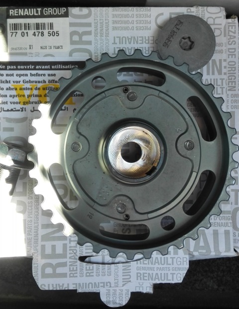 7701478505 Шкив растредвала (+болт+крышка) RENAULT | Запчасти на DRIVE2