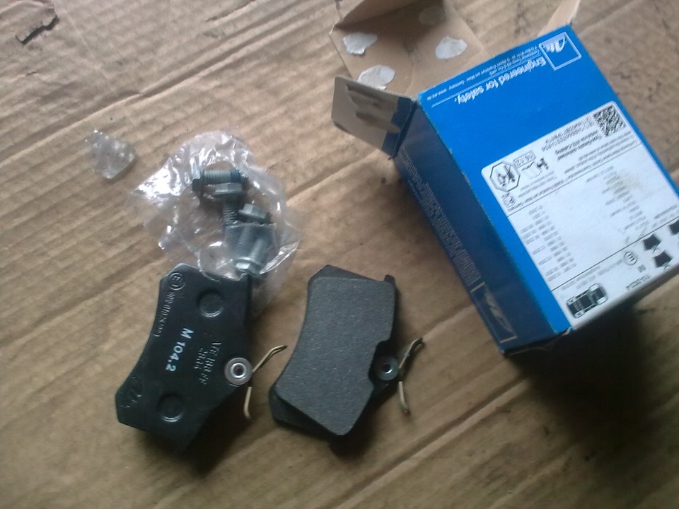 Переход на задние дисковые тормоза. часть 2 — Volkswagen Passat B3, 1,8 ...