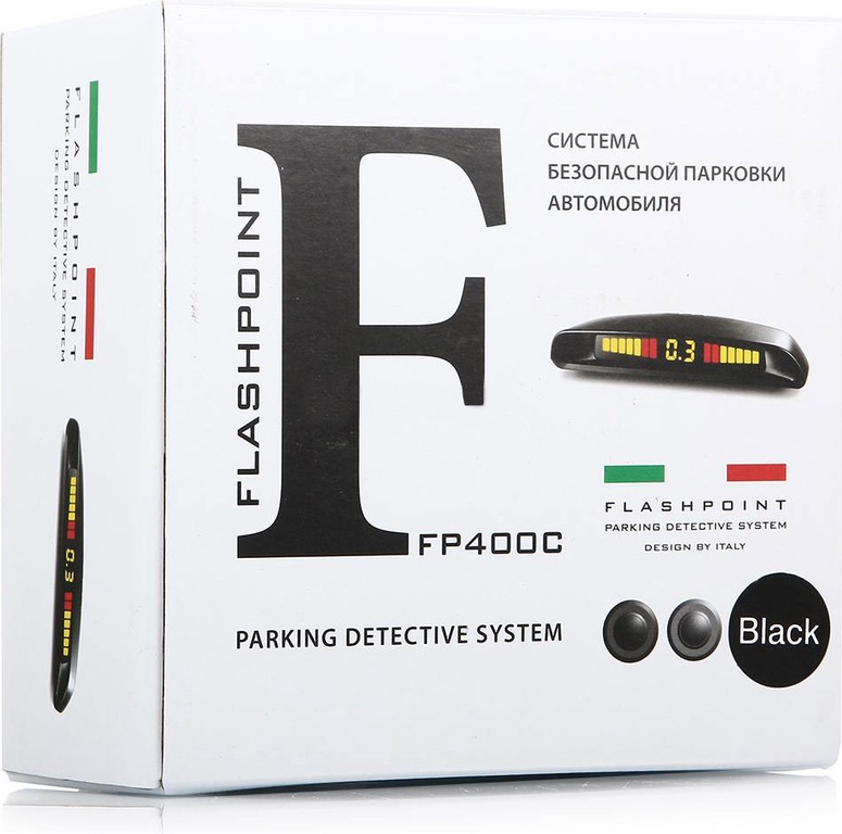 Парктроник Flashpoint FP-400C black — Renault Logan (2G), 1,6 л, 2015 ...