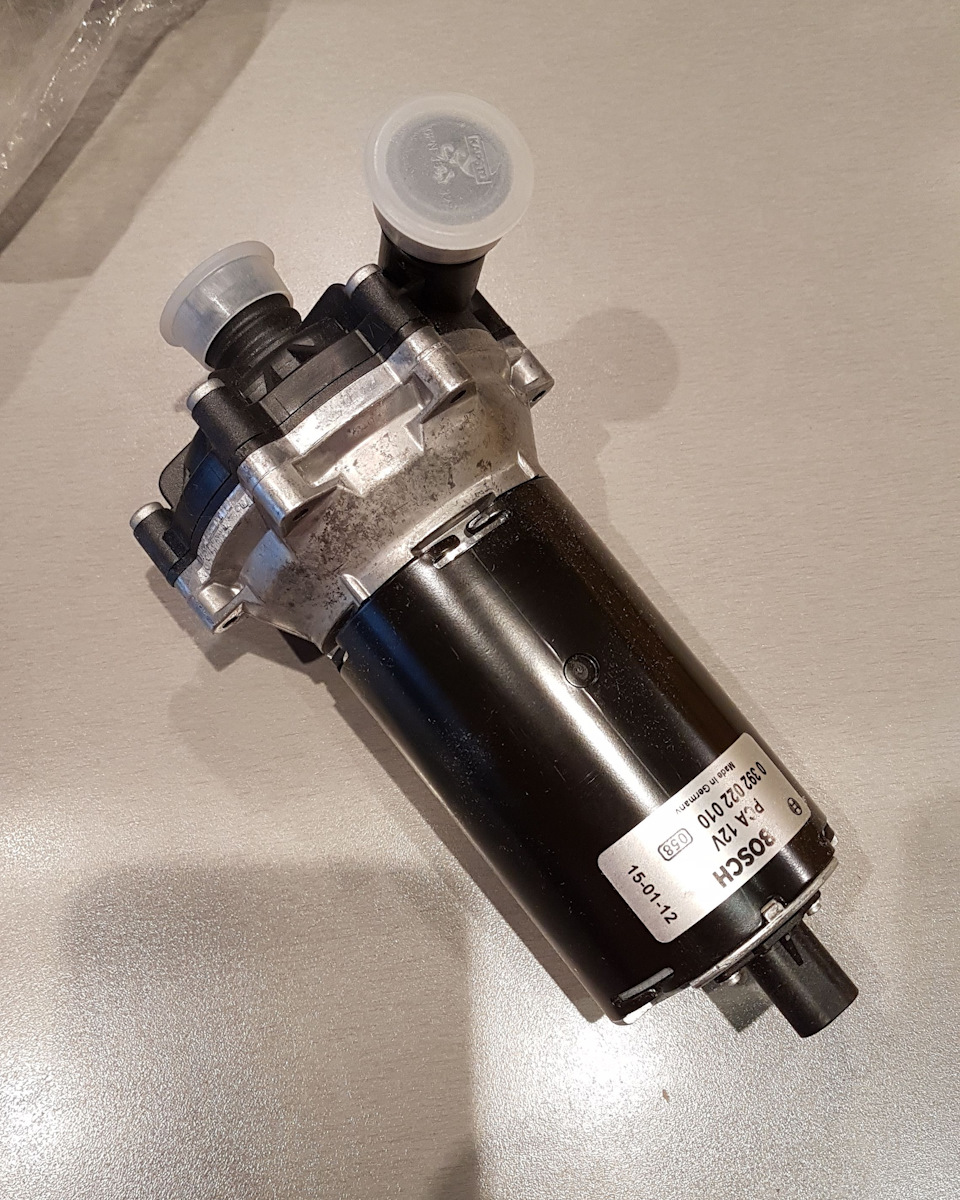 0392022010 Дополнительный водяной насос BOSCH | Запчасти на DRIVE2