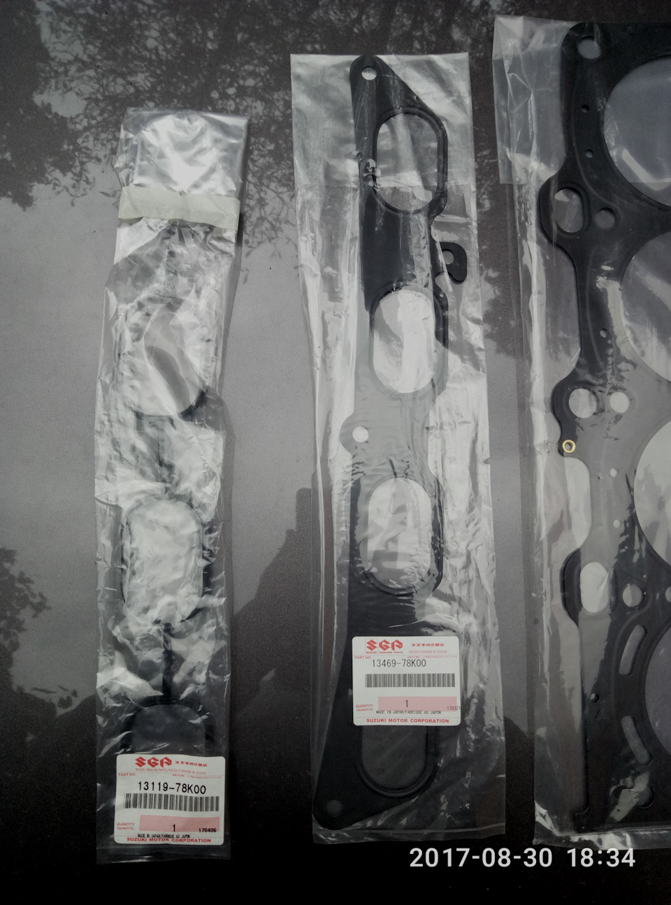 1311978K00 Прокладка SUZUKI | Запчасти на DRIVE2