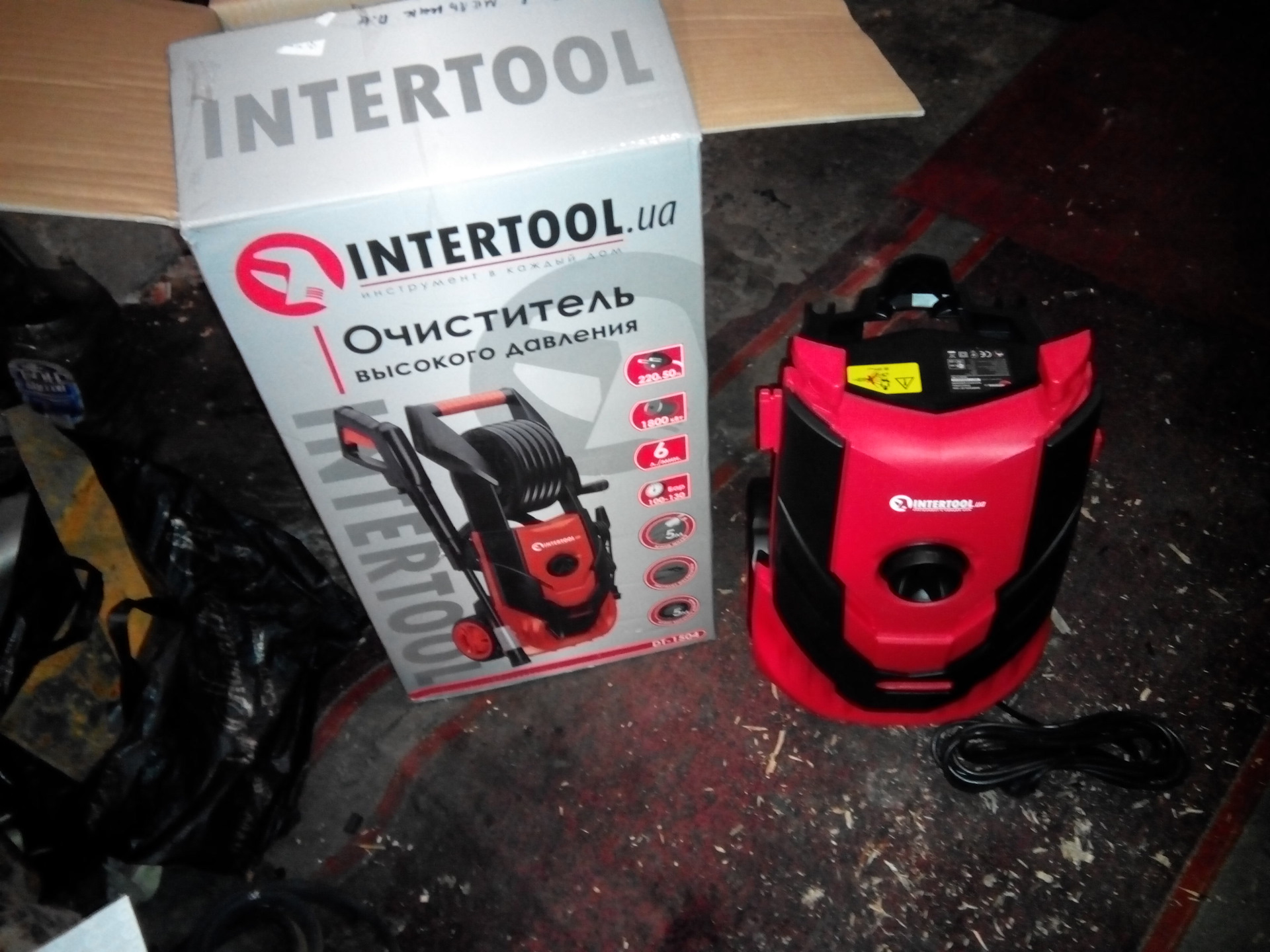 Мини мойка INTERTOOL 15 04 — Opel Vectra A, 2 л, 1989 года | аксессуары | DRIVE2