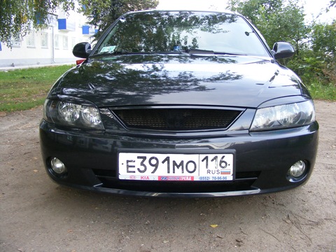 Темная подложка в фары — KIA Spectra, 1,6 л, 2007 года | тюнинг | DRIVE2