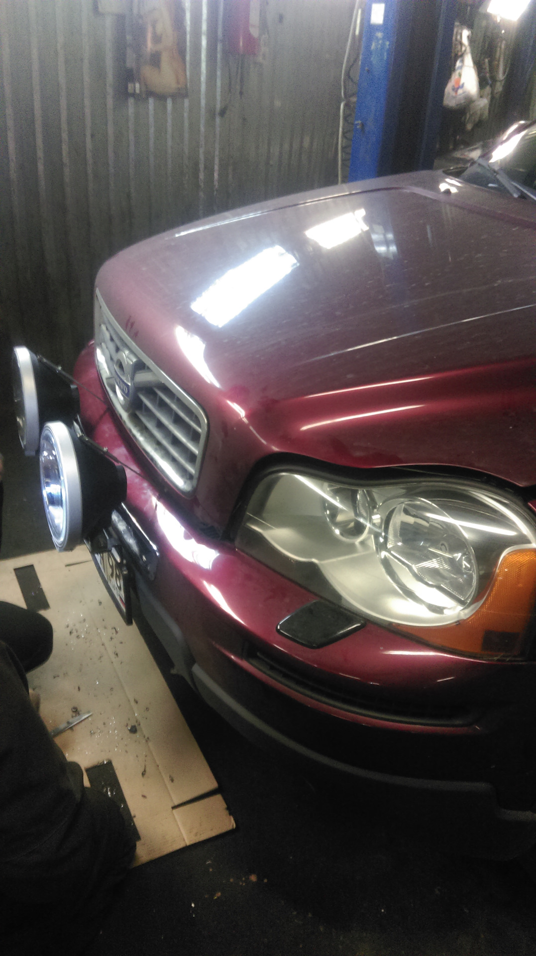 xc90 + hella rallye 3000 — Volvo XC90 (1G), 3,2 л, 2007 года | тюнинг | DRIVE2