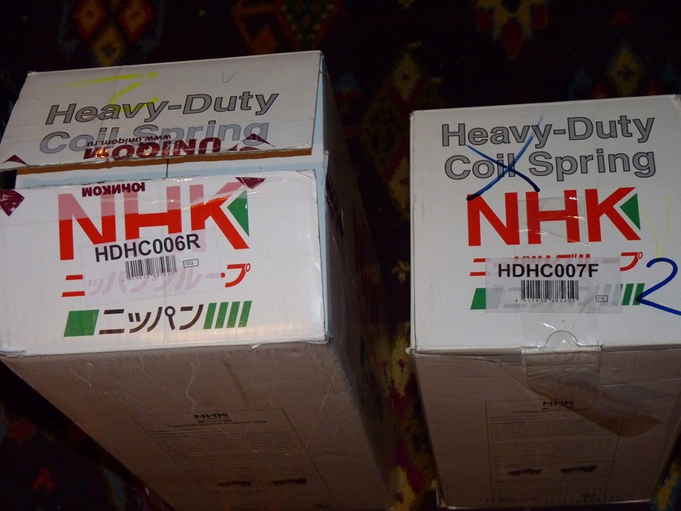 HDHC006R Пружина подвески усиленная NHK HEAVY DUTY (HD) NHK | Запчасти на DRIVE2