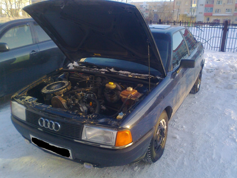 завелась — Audi 80 (B3), 1,8 л, 1987 года | наблюдение | DRIVE2