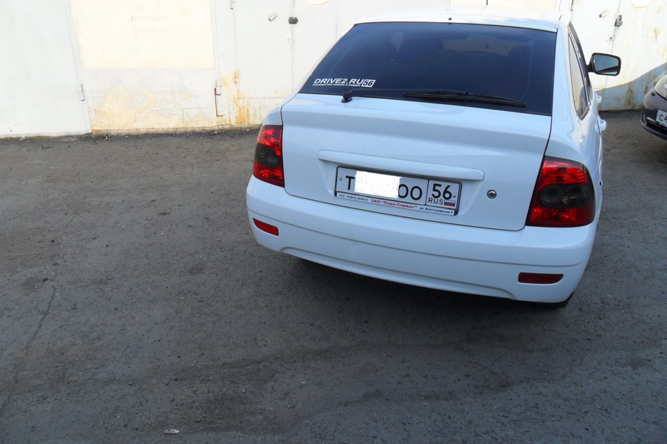 Покупка и установка сабли. — Lada Приора хэтчбек, 1,6 л, 2012 года ...