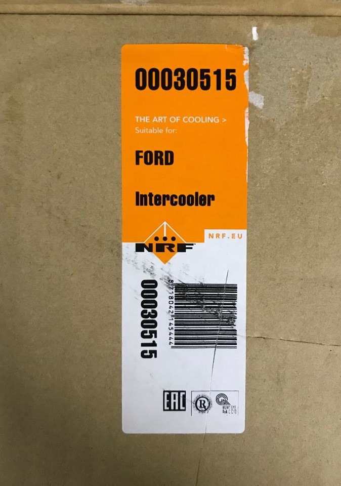 Интеркулер (охладитель наддувочного воздуха) Ford Volvo на Ford Galaxy ...