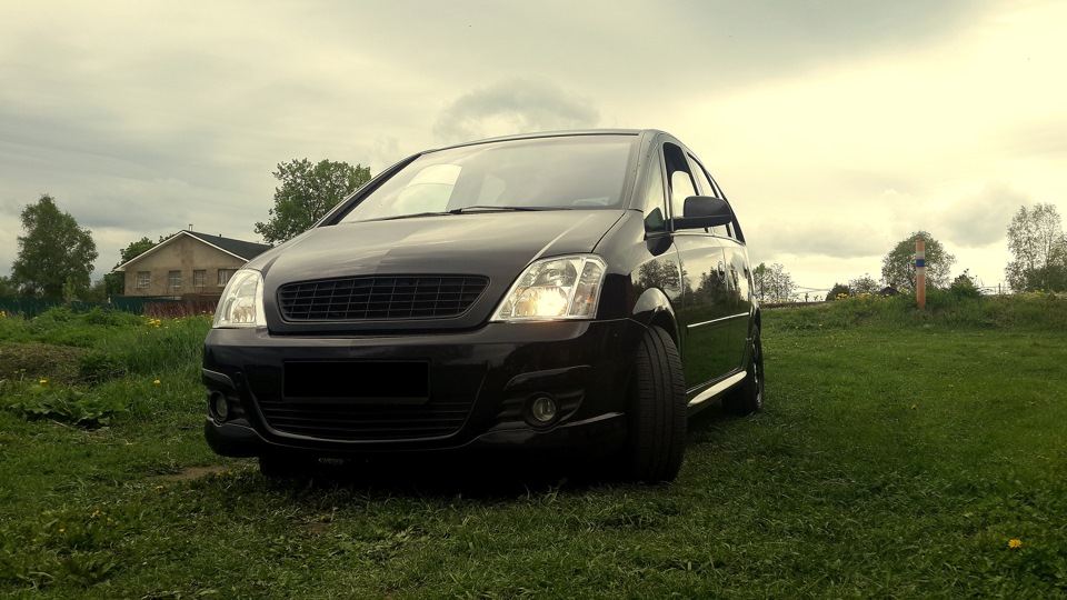 Решетка радиатора Irmscher — Opel Meriva (A), 1,6 л, 2008 года | тюнинг ...