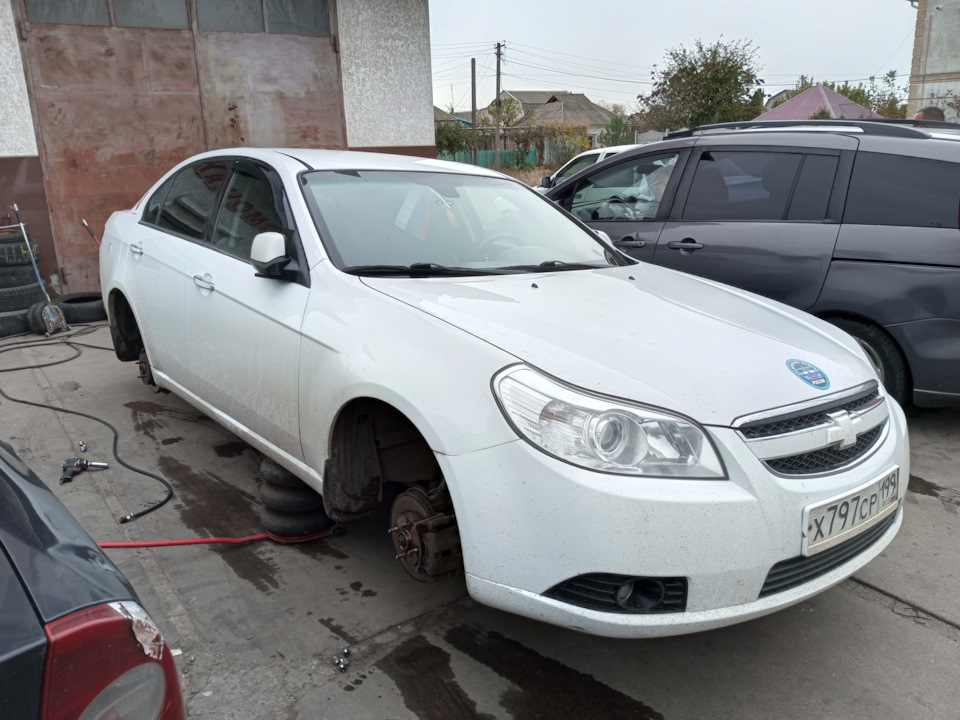 Шиномонтаж — Chevrolet Epica, 2 л, 2011 года | визит на сервис | DRIVE2