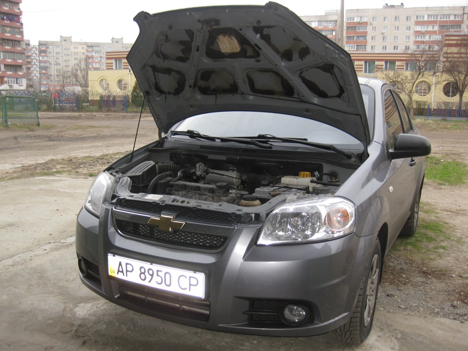 Устранил шум в двигателе — Chevrolet Aveo Sedan (1G), 1,5 л, 2007 года ...