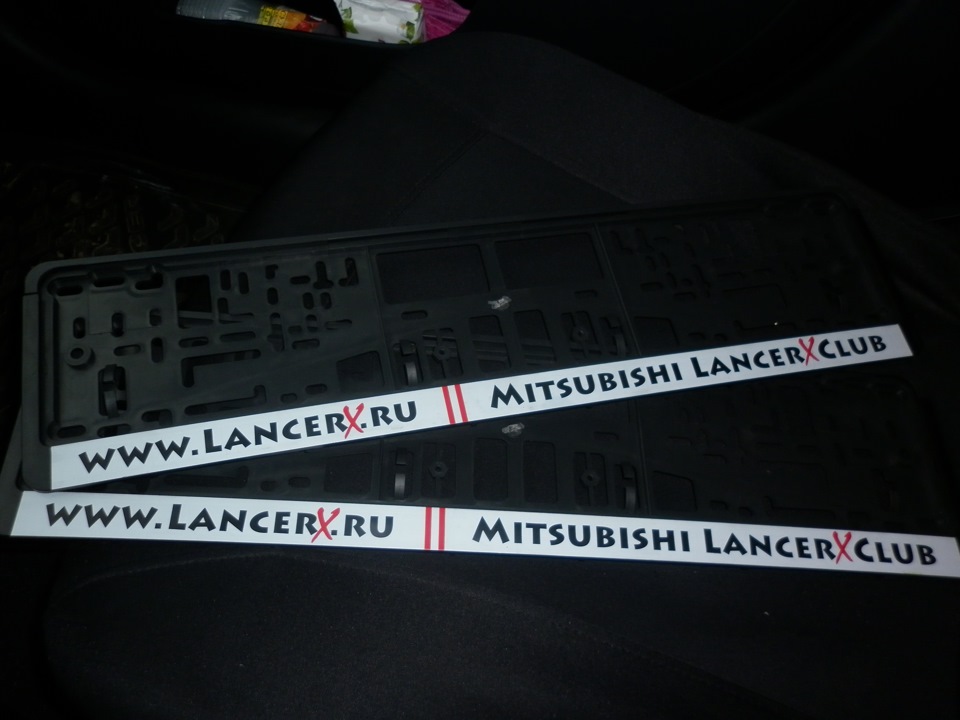 Рамки LancreX.ru — Mitsubishi Lancer X, 1,6 л, 2012 года | аксессуары ...