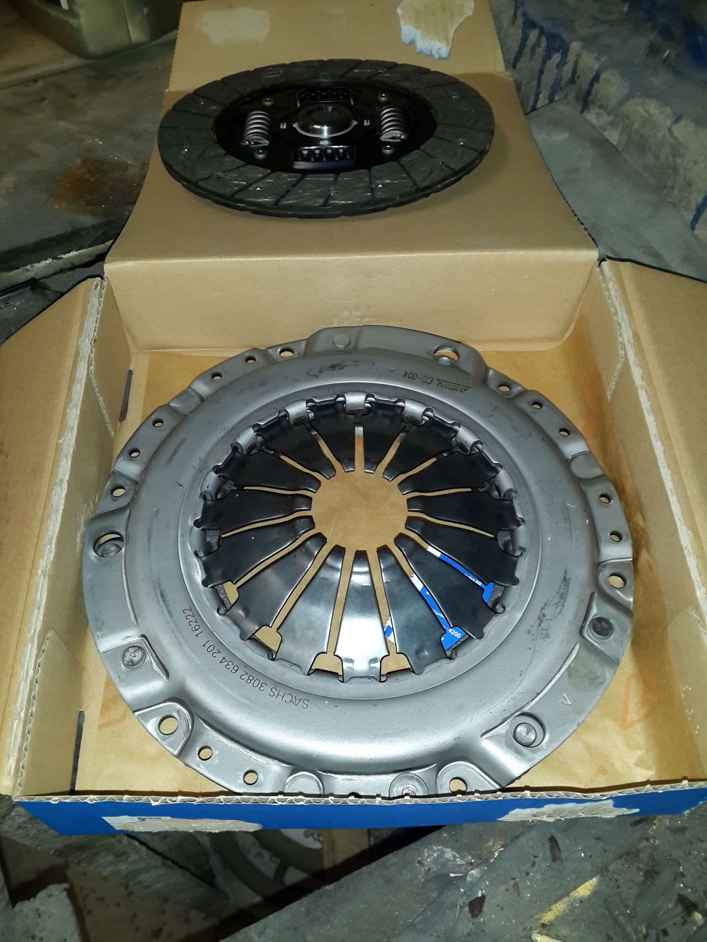 Закупка к замене сцепления — Chevrolet Cruze (1G), 1,6 л, 2011 года ...