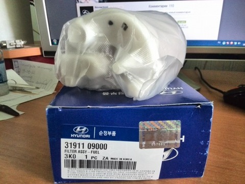 3191109000 ТОПЛИВНЫЙ ФИЛЬТР ДВИГАТЕЛЯ ВНУТРЕННЕГО СГОРАНИЯ KIA HYUNDAI ...
