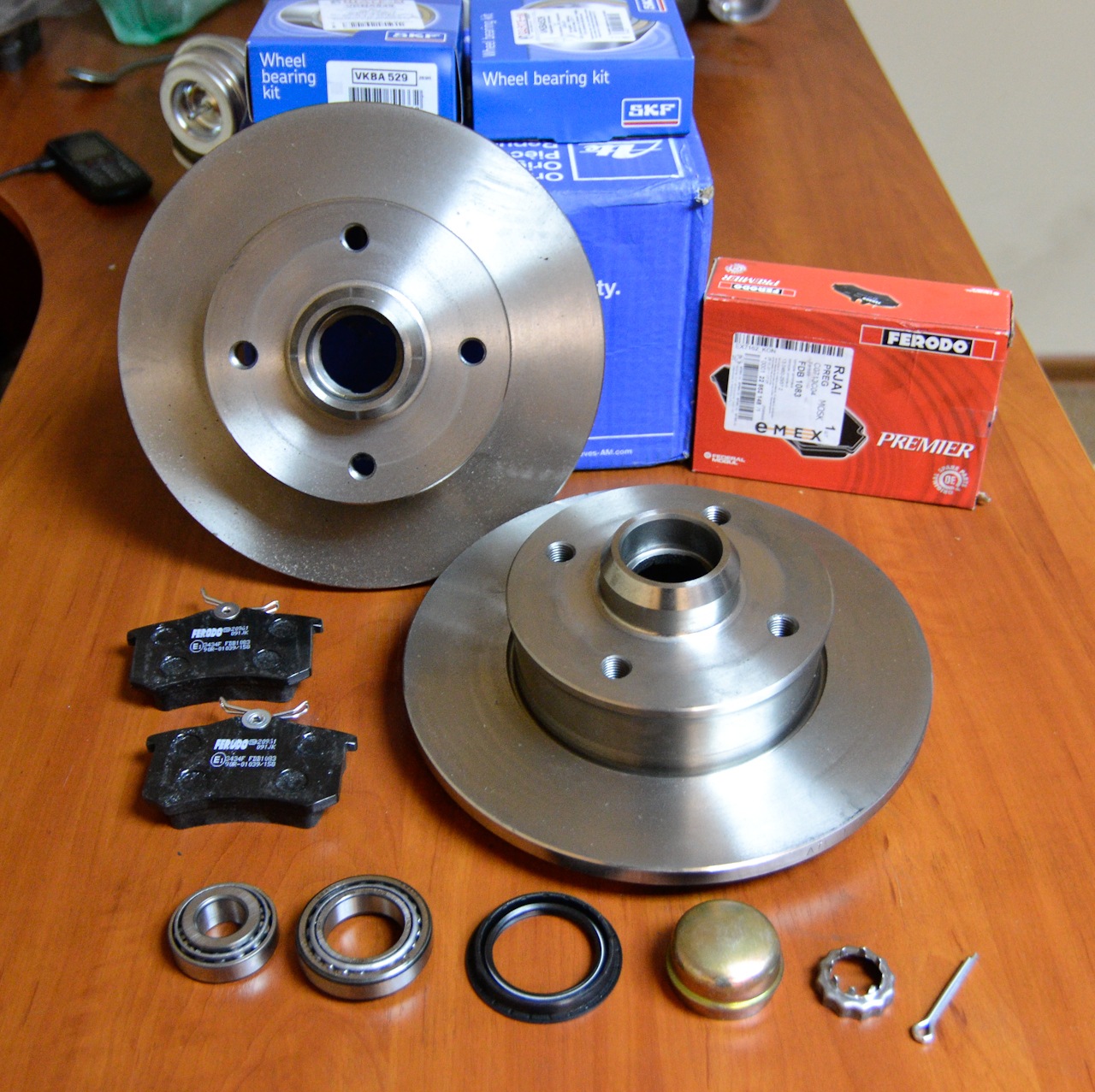 VKBA529 Комплект подшипника ступицы колеса SKF | Запчасти на DRIVE2