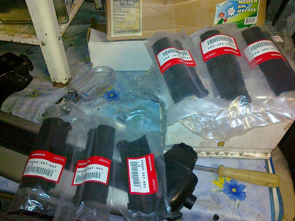 заглушки — Honda Stepwgn (1G), 2 л, 1998 года | аксессуары | DRIVE2