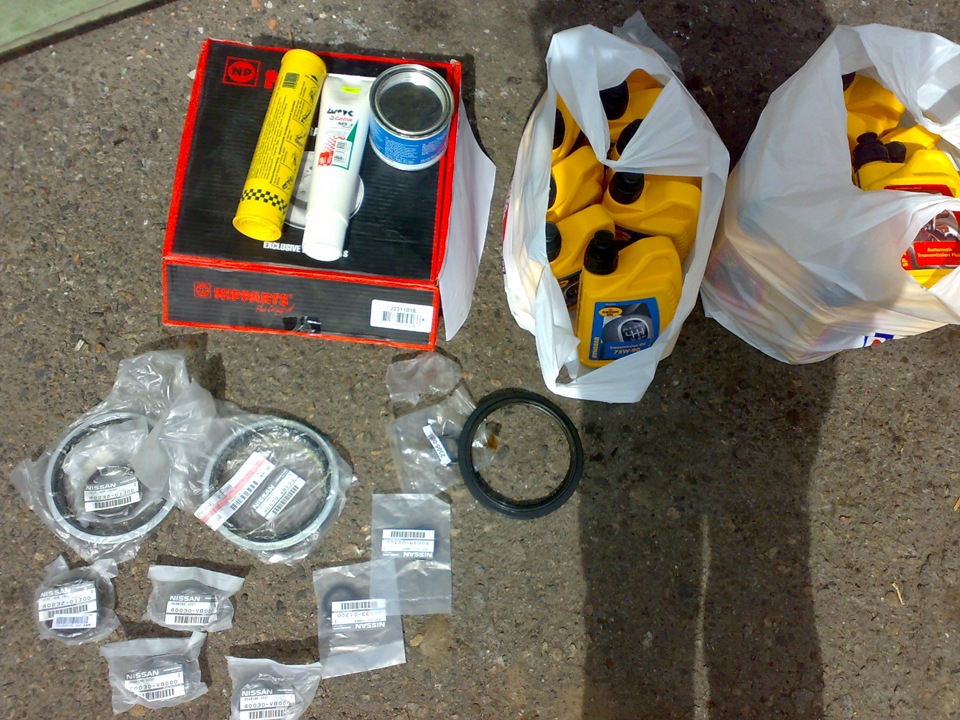 Пришли запчасти — Nissan Patrol GR II (Y61), 3 л, 2001 года | своими ...