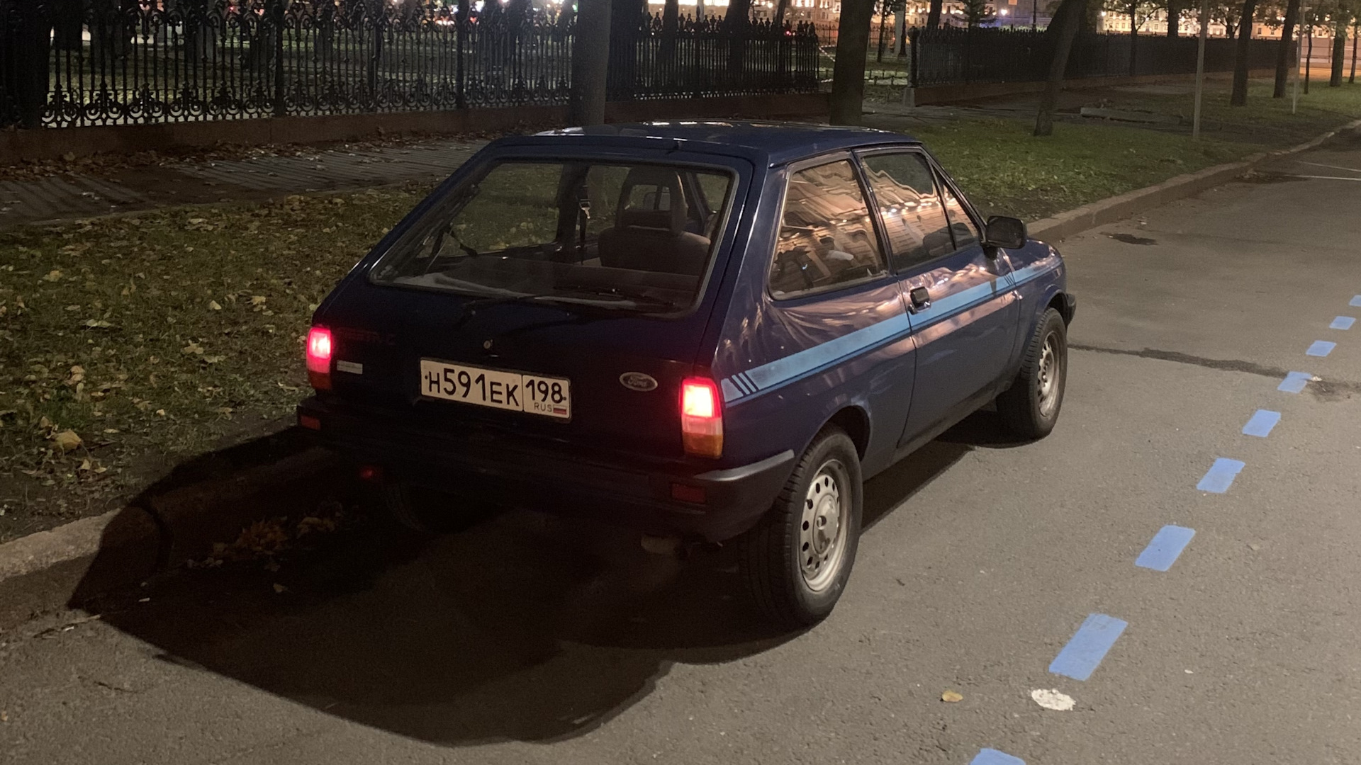 Ford Fiesta (Mk II) 1.1 бензиновый 1987 | на DRIVE2