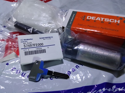 57497FE000 Ключ зажигания ЗАГОТОВКА STI SUBARU | Запчасти на DRIVE2