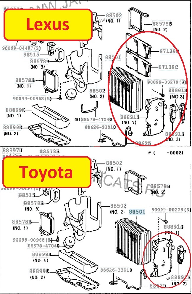 Салонный фильтр — Toyota Land Cruiser 100, 4,7 л, 2002 года | тюнинг ...