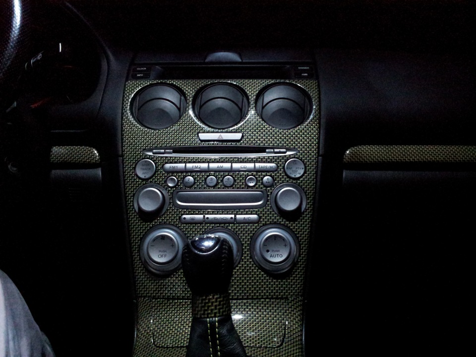 Карбон + кевлар. Свершилось! — Mazda 6 (1G) GG, 2,3 л, 2003 года ...