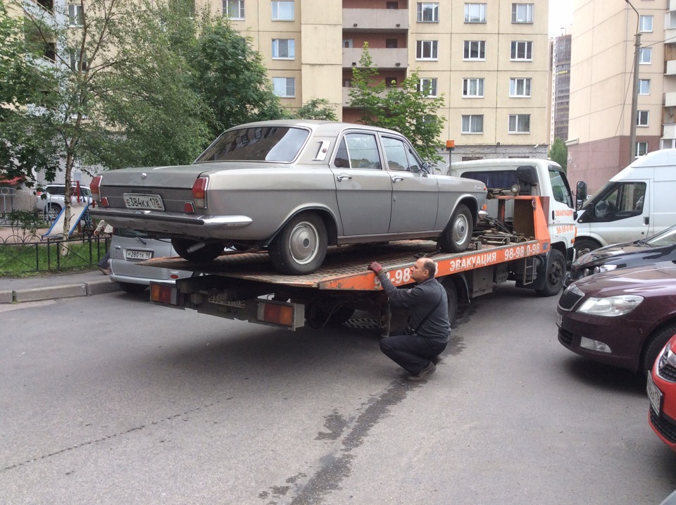 Замена прокладки головки блока. — ГАЗ 24, 2,4 л, 1977 года | эвакуация ...