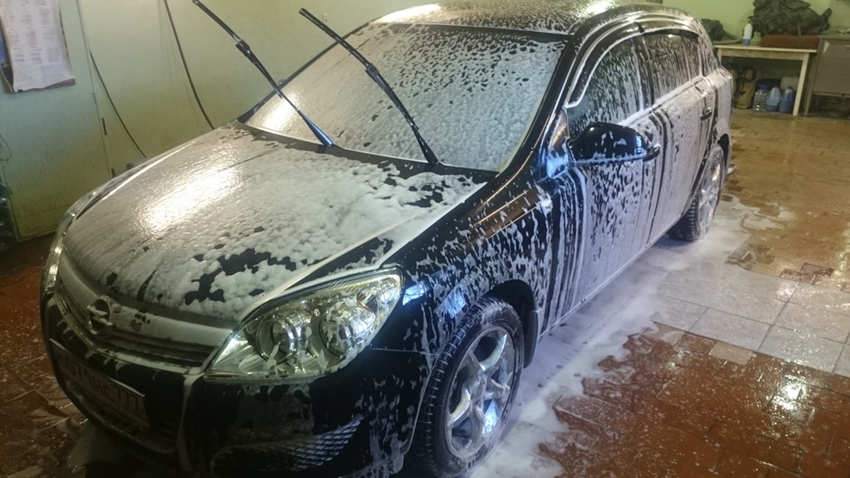 Вот вам и быстрая полироль для кузова — Opel Astra H, 1,8 л, 2014 года ...