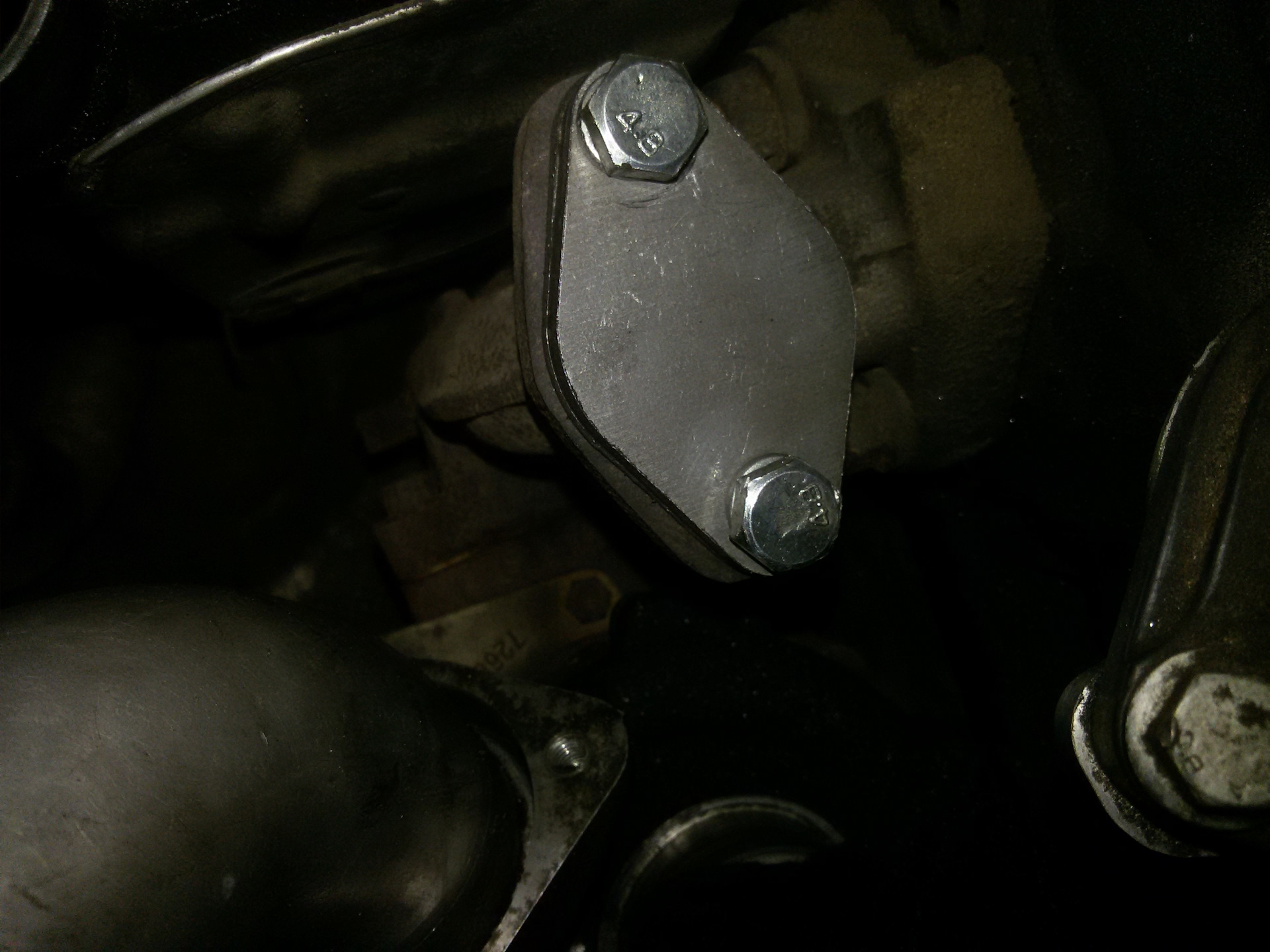 Глушим ЕГР, прокладки трубок турбины. — BMW 3 series Touring (E46), 2 л ...