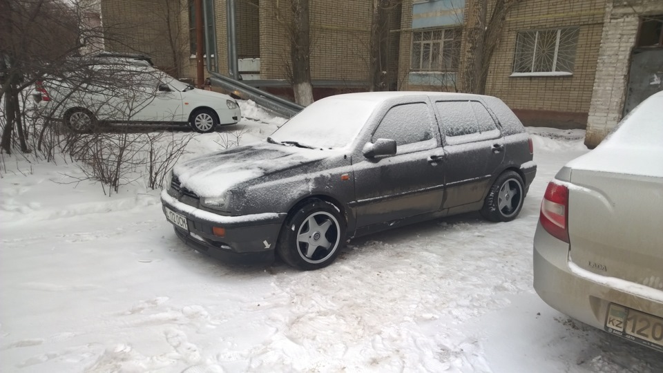 Диски BCW powertech r15 8j et15 в круг. — Volkswagen Golf Mk3, 1,8 л ...