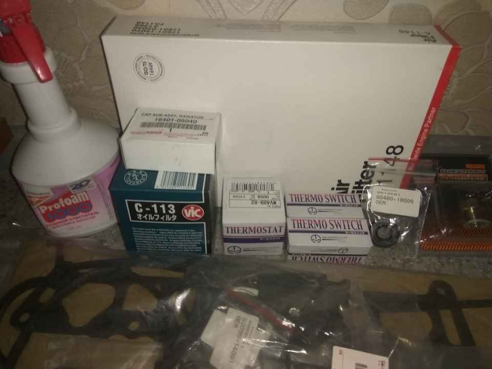 Докупка запчастей для капиталки — Toyota Corolla Levin (AE100/101), 1,6 ...