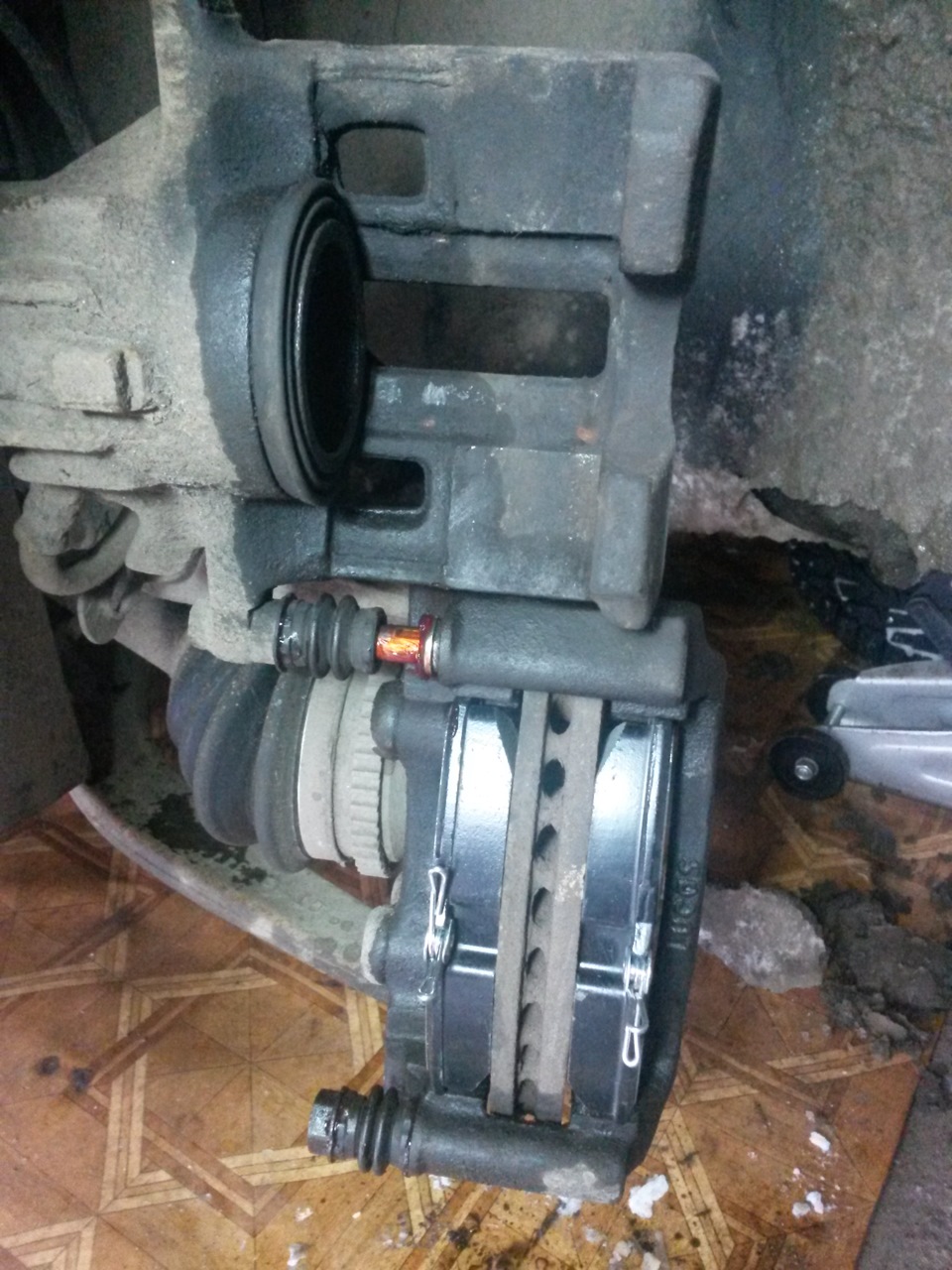 Колодки тормозные передние Master-sport часть 2 — Peugeot 406, 1,8 л ...