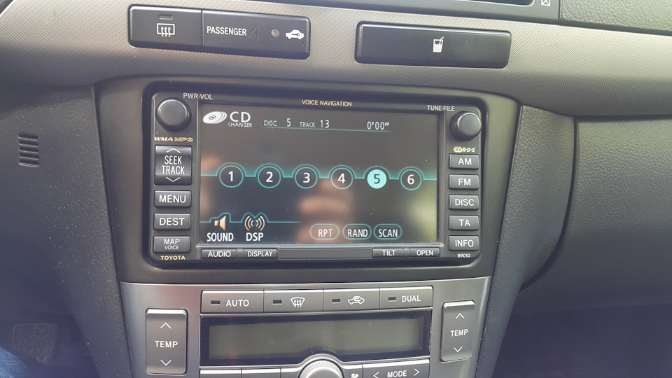 Камера заднего вида на Toyota Avensis — DRIVE2