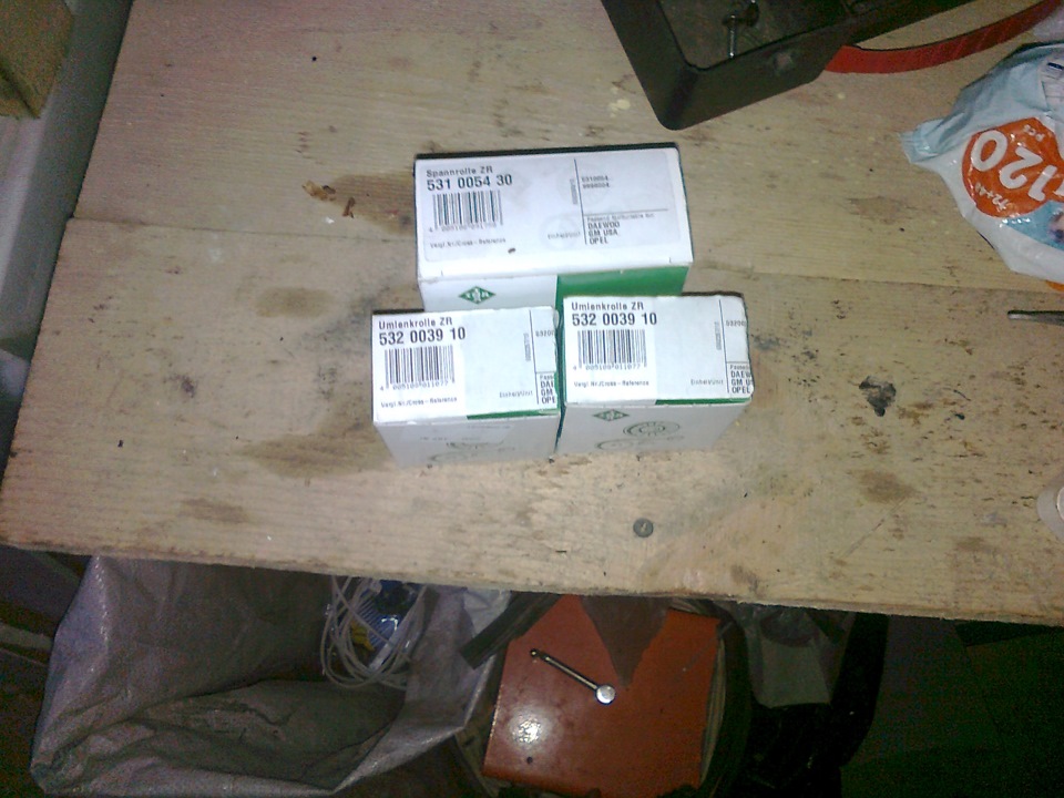 Замена ремней, роликов, масло в коробке (фильтр, прокладка) — Opel ...