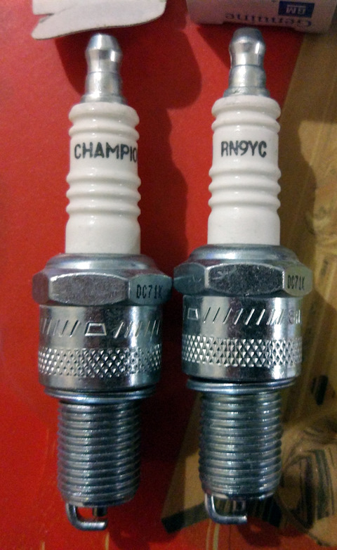 RN9YC Свеча зажигания 4008 CHAMPION | Запчасти на DRIVE2