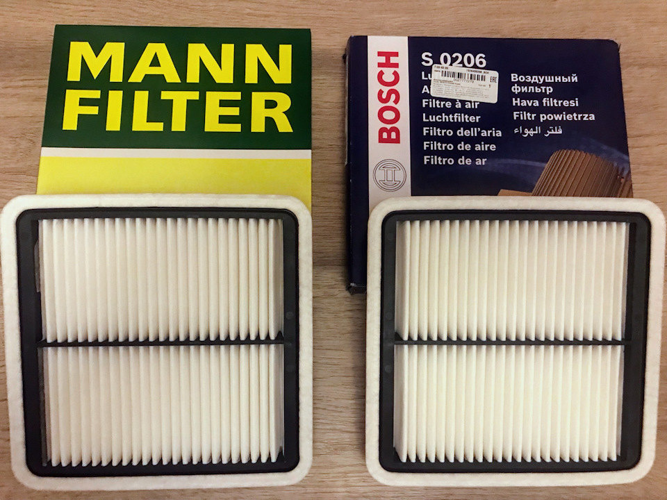 Bosch F026400206 — полная копия MANN-FILTER C 2201, но дешевле! — Subaru Forester (SJ), 2 л ...
