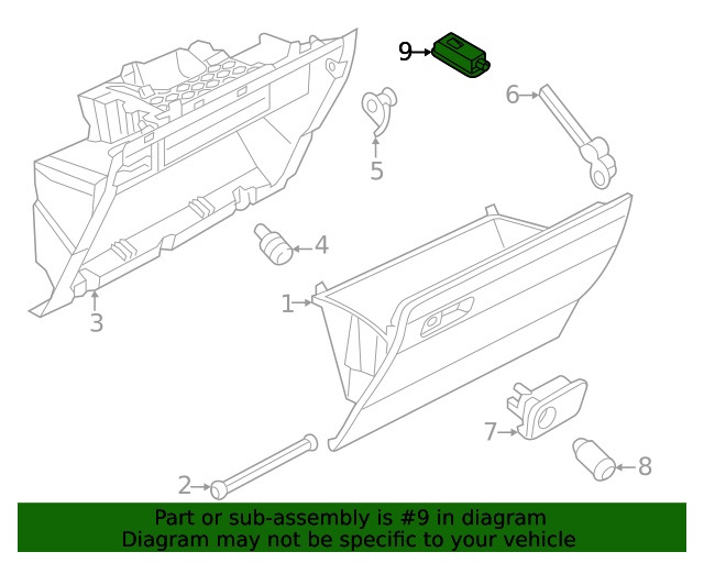 5G0947409 Светодиодный фонарь VAG | Запчасти на DRIVE2