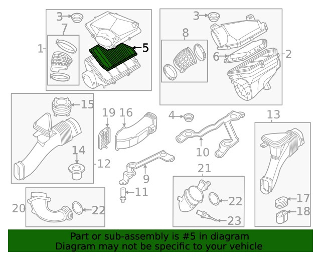 13718482641 Фильтр воздушный BMW | Запчасти на DRIVE2