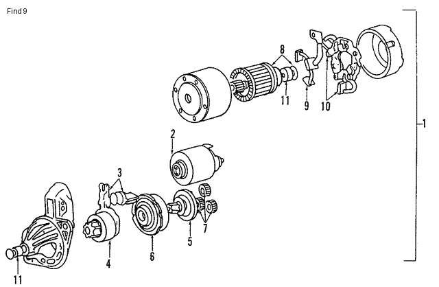 3615537300 Угольная щетка стартера KIA HYUNDAI | Запчасти на DRIVE2
