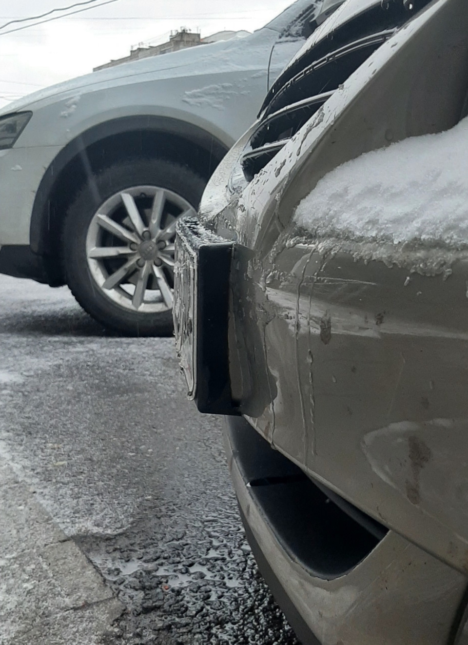 Подиум номерного знака! — Hyundai Accent (2G), 1,5 л, 2007 года ...